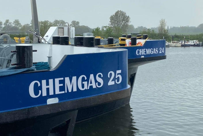 Chemgas 24 en 25 - Schepen